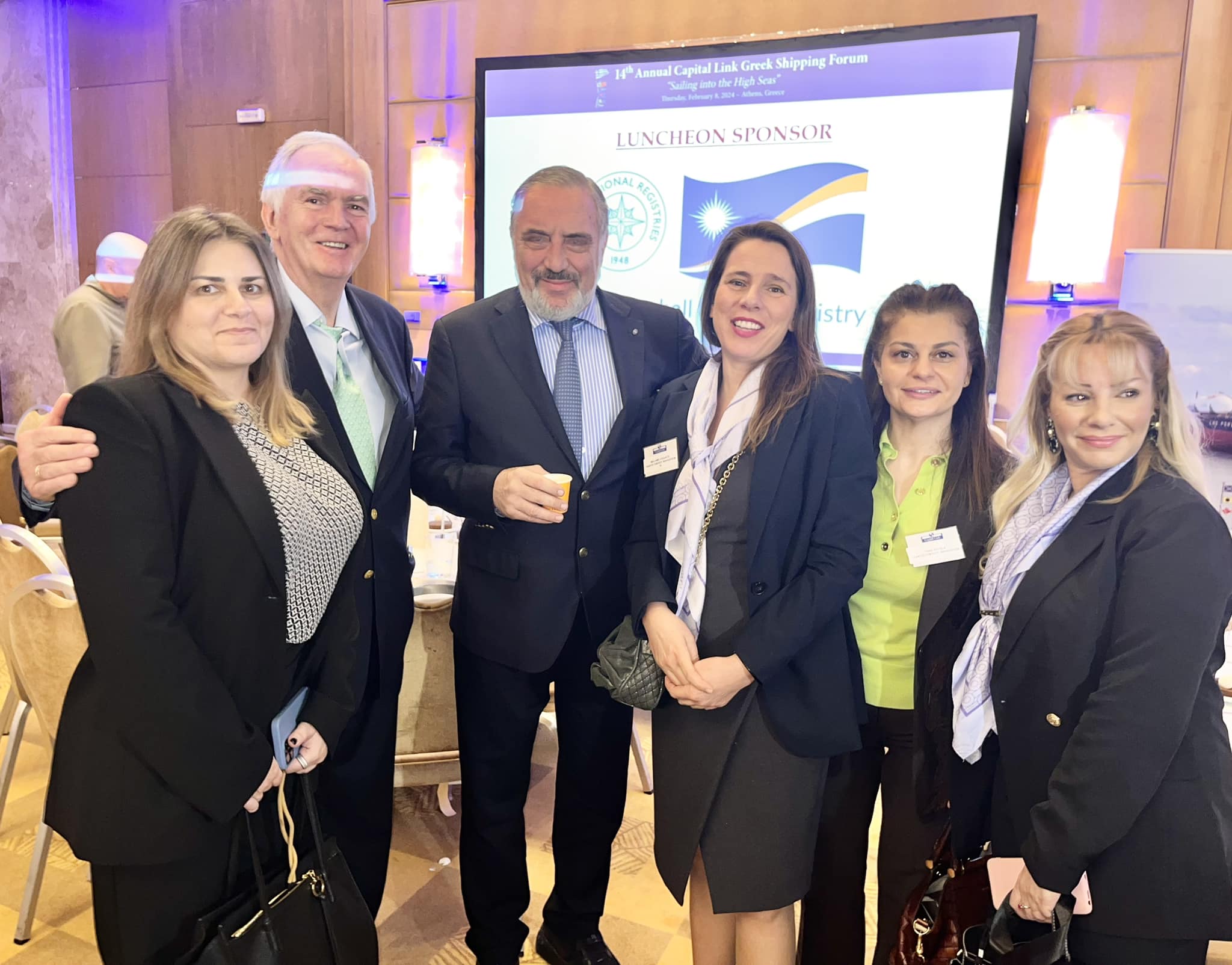 Capital Link Greek Shipping Leadership Award presented to Dr. Nikolas ...
